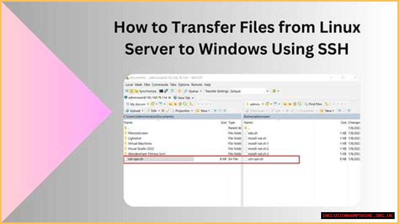 Effortlessly Transfer Files Between Linux And Windows Via SSH